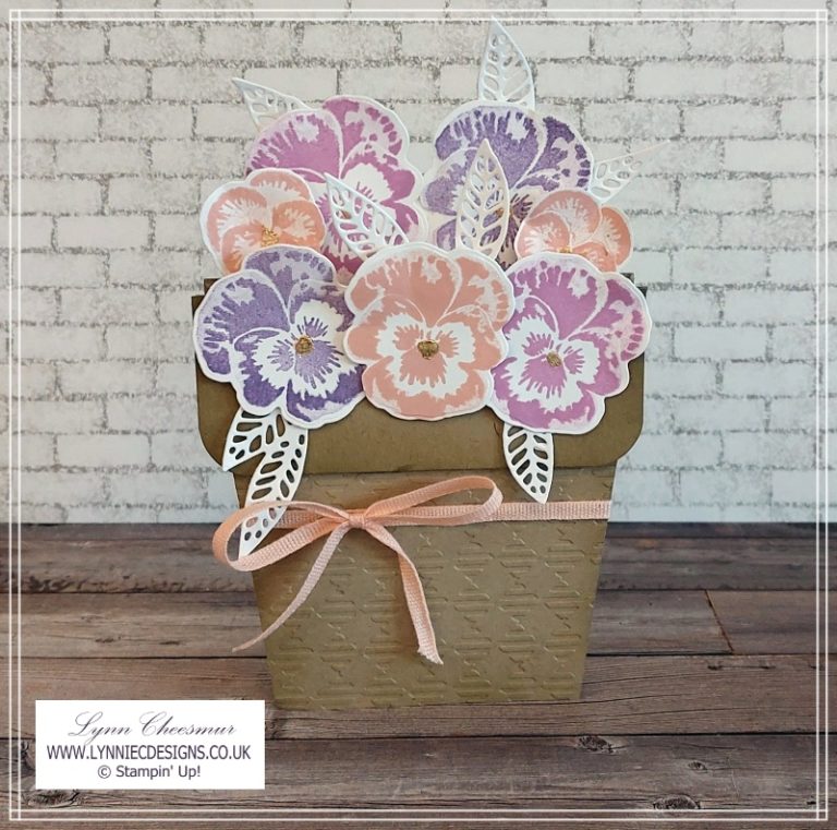 How to make a Flower Pot card