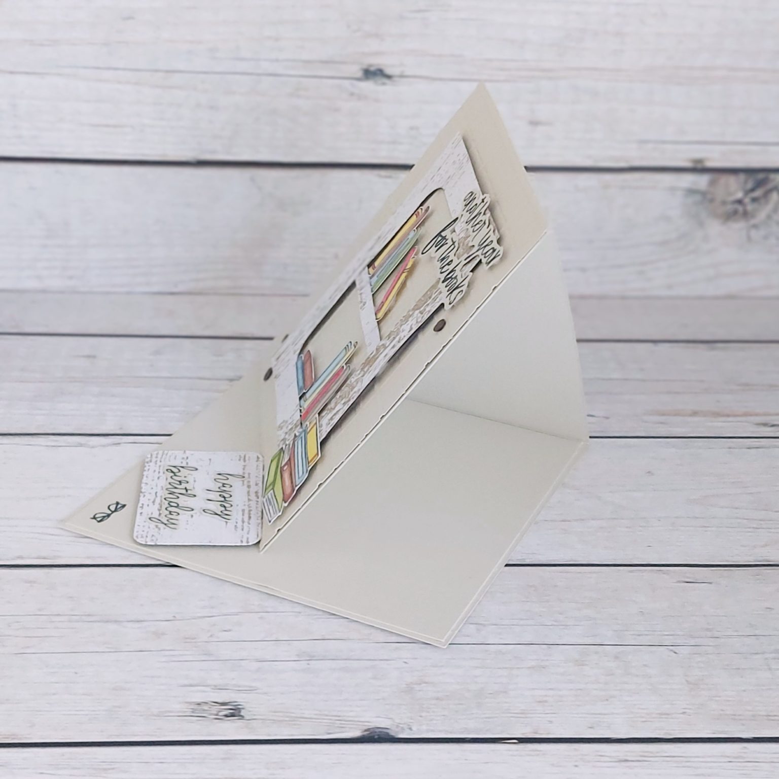 How to make a twisted easel card